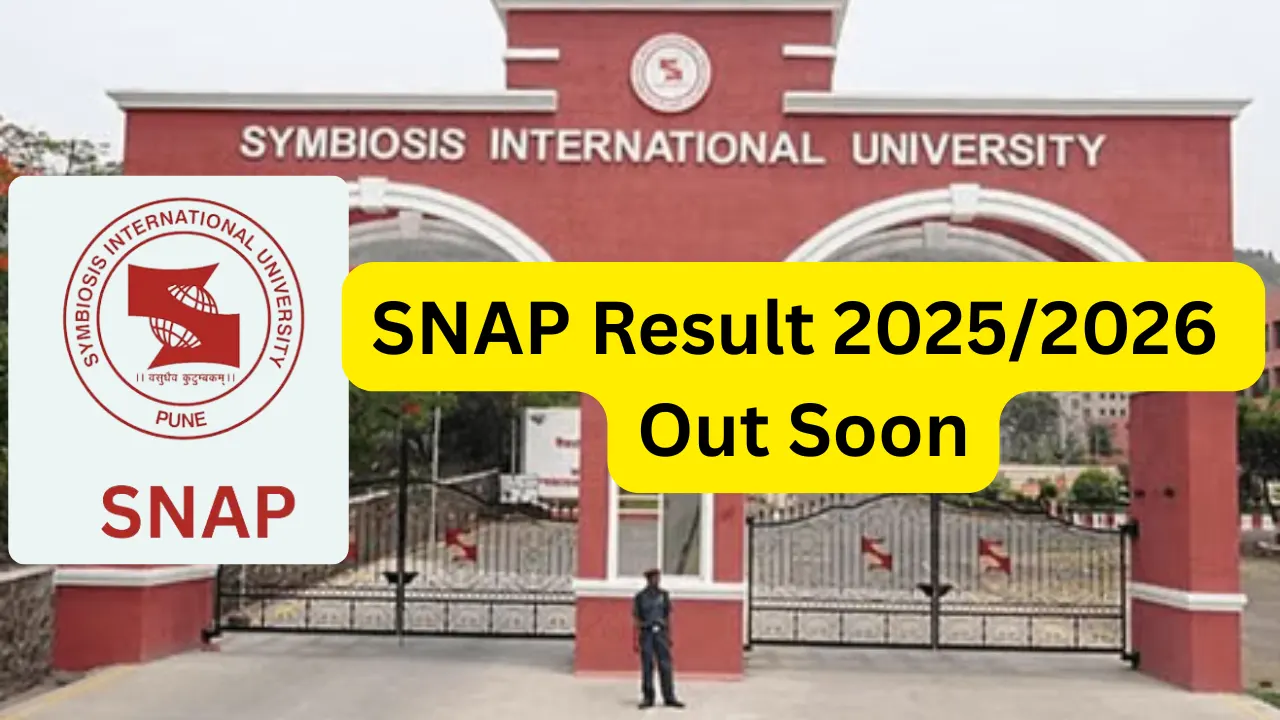 SNAP Result 2025/2026 Out Soon for MBA at Symbiosis