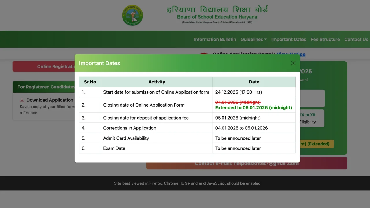 HTET 2026 Exam Postponed: New Exam Date to Be Announced Soon